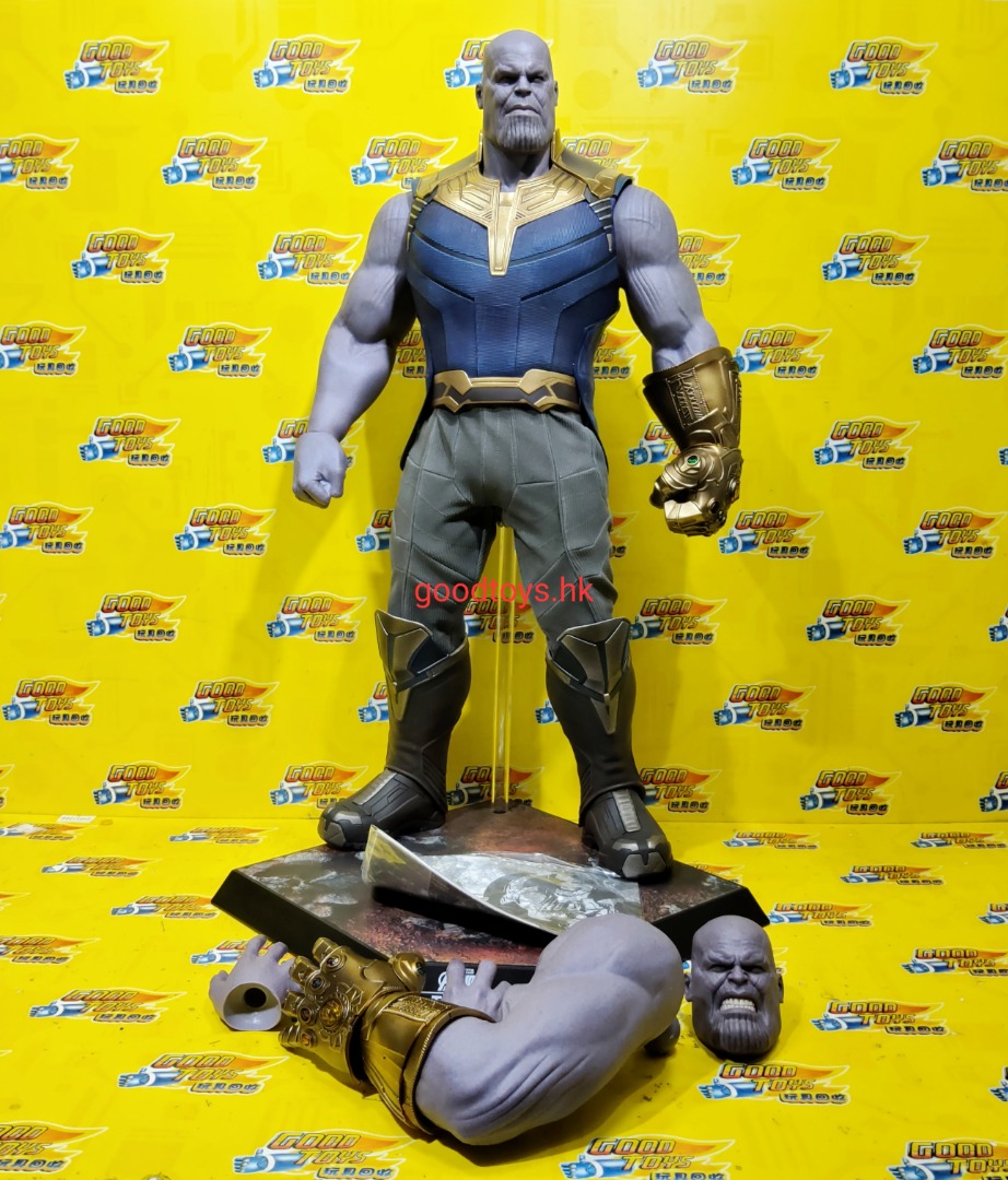 中古無盒 HOTTOYS MMS479 1/6 12吋 AVENGERS 3 THANOS 復仇者聯盟3無限之戰 滅霸 魁隆, 興趣及遊戲, 玩具 & 遊戲類 - Carousell