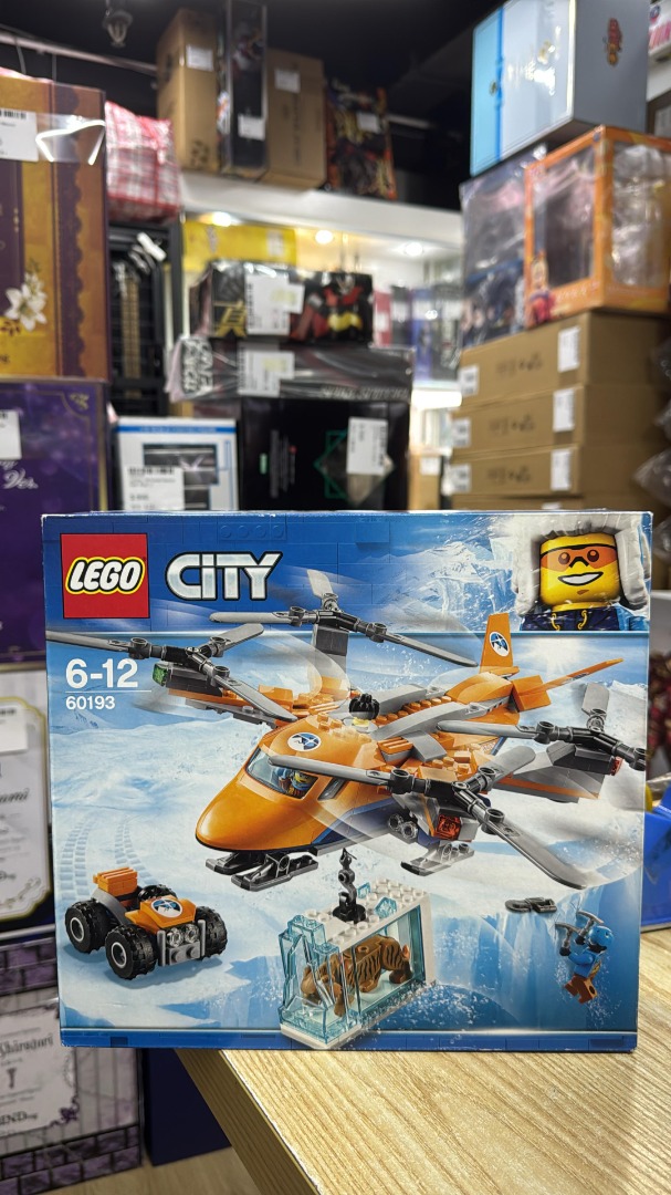 全新 Lego 60193 Arctic Air Transport City 城市系列 極地空中運輸, 興趣及遊戲, 玩具 & 遊戲類 ...