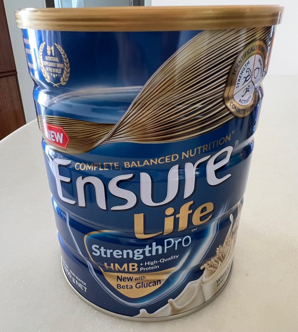 Abbott Ensure Life Strengthpro with HMB - 800g (Wheat and Vanilla), Health & Nutrition, Health ...