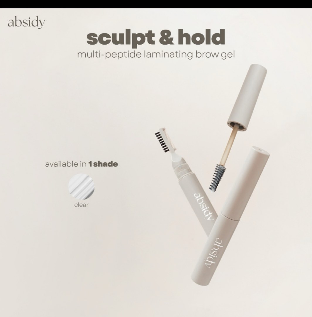 Absidy Sculpt and Hold Laminating Brow Gel, Beauty & Personal Care ...
