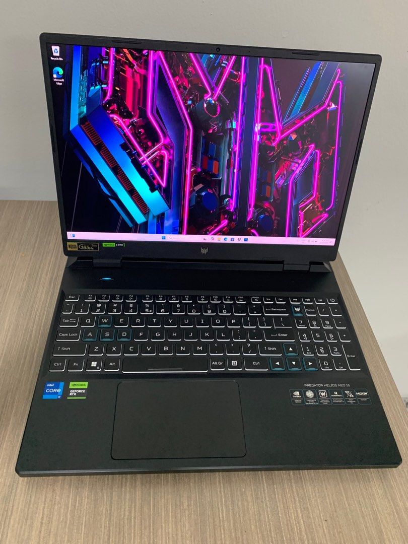 Acer predator Helios neo 16 rtx 4060 32gb ram Laptop gaming with ...