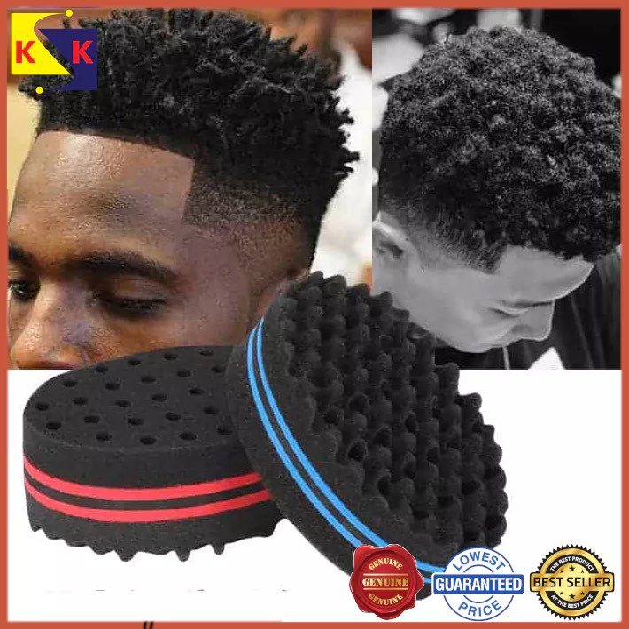Afro Hair Curl Sponge, Beauty & Personal Care, Hair Products on Carousell