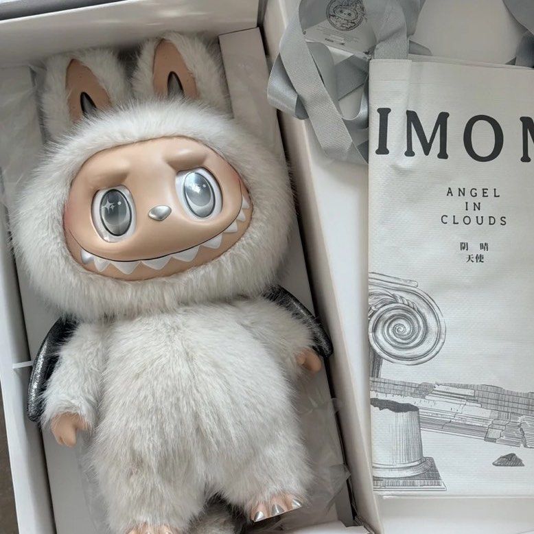 Angel in clouds zimomo labubu, Hobbies & Toys, Toys & Games on Carousell