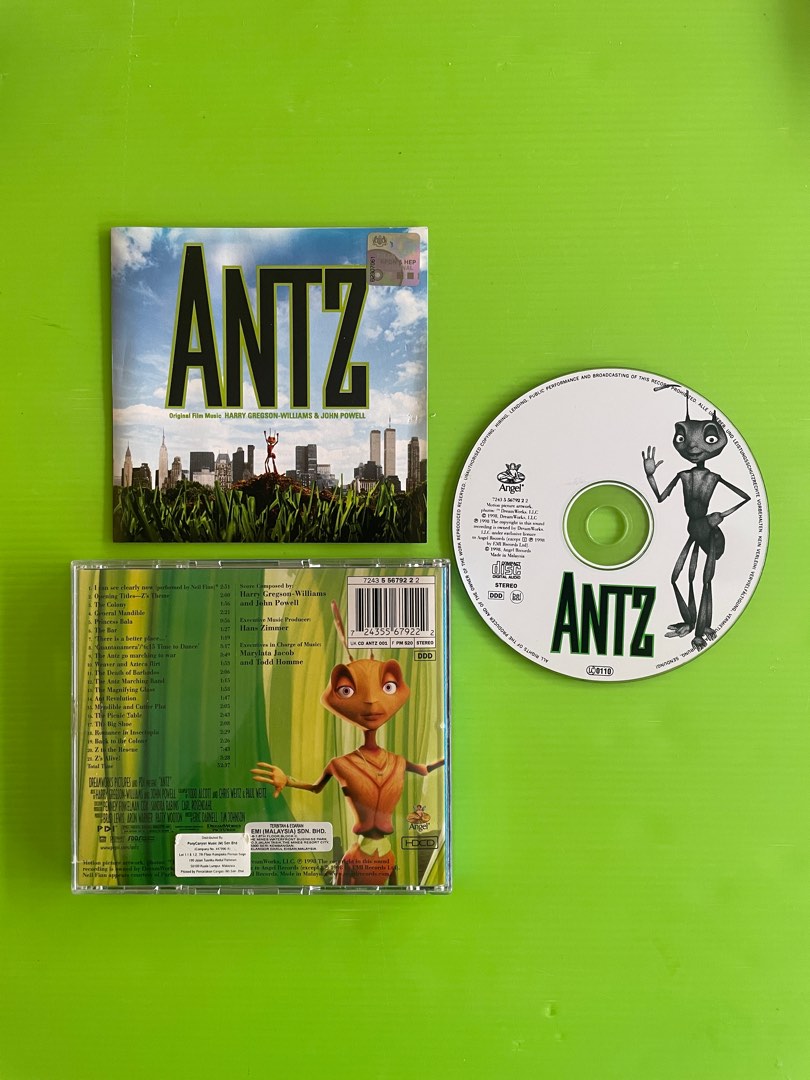Antz Original Film Movie Music Composed By Harry Gregson - Williams ...