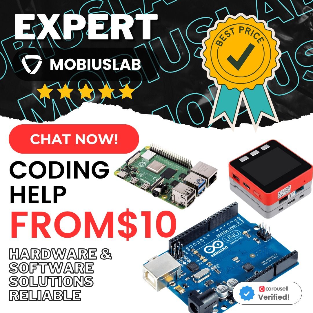 Arduino Help / Raspberry Pi / M5Stack / LabView / Tinkercad ...