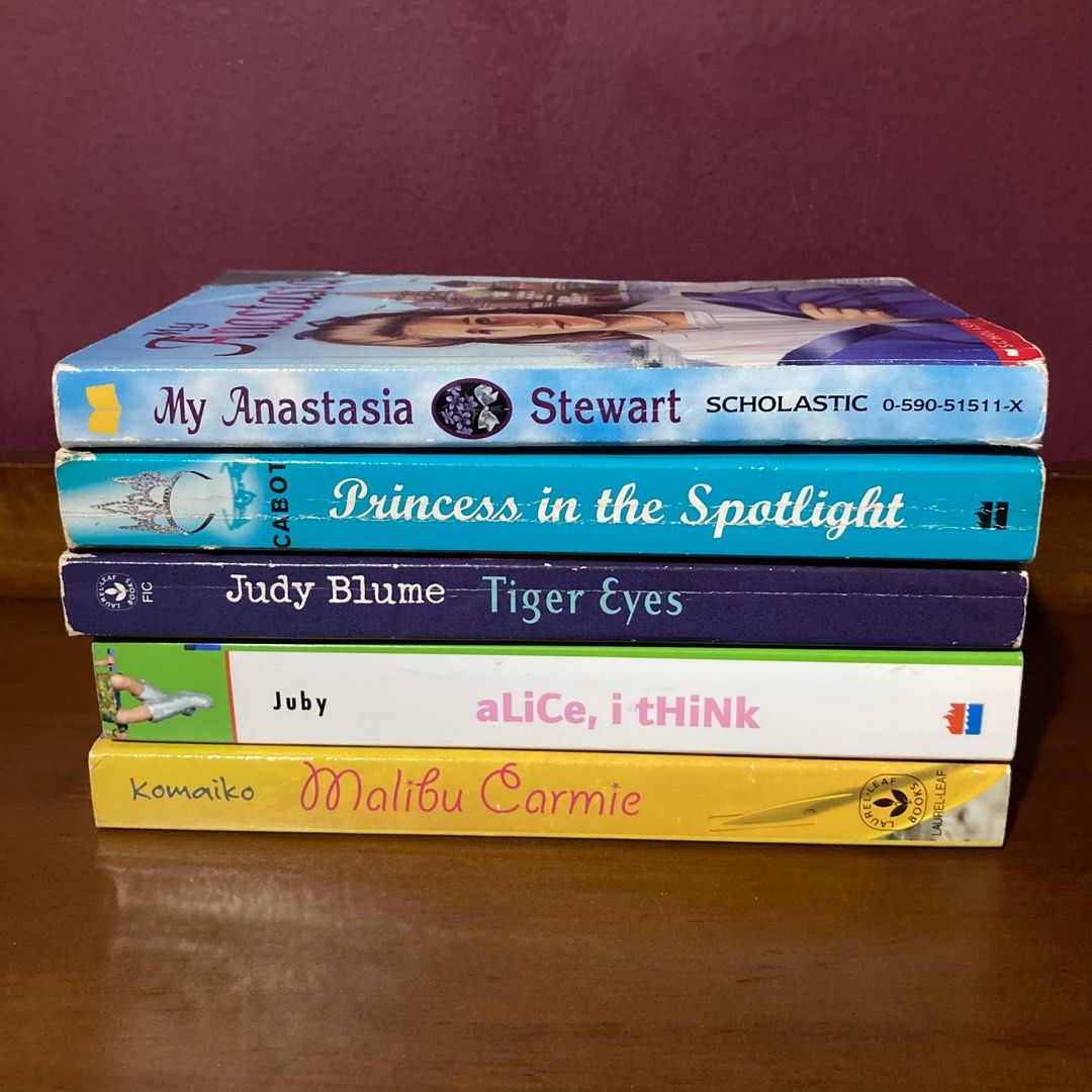 Assorted YA / Teen Novels by Judy Blume, Leah Komaiko, Susan Juby, Meg ...