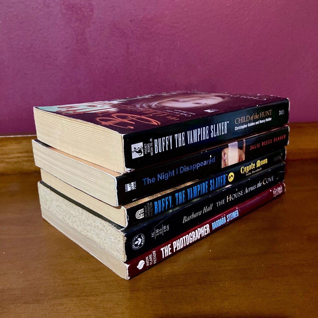 Assorted YA Novels by Barbara Steiner, Buffy The Vampire Slayer, Julie ...