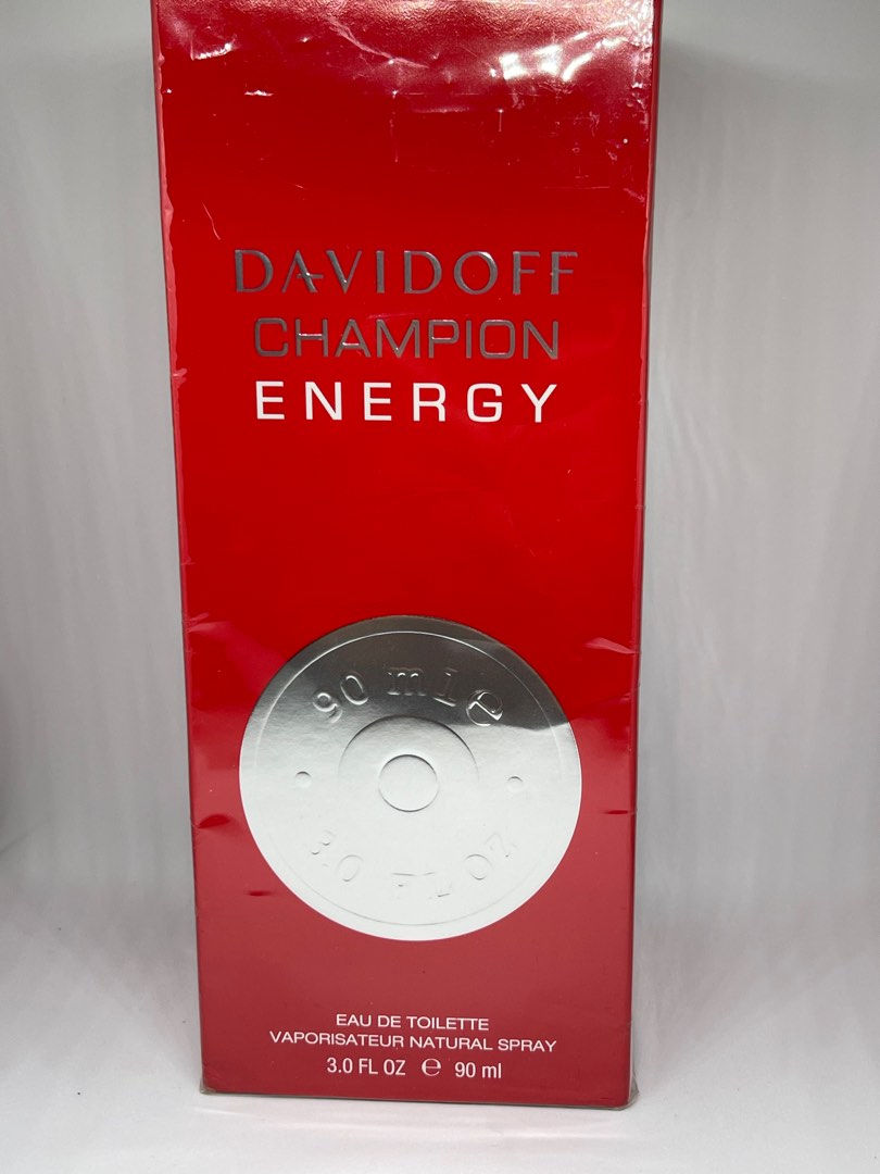 AUTHENTIC DAVIDOFF CHAMPION ENERGY PERFUME, Beauty & Personal Care ...