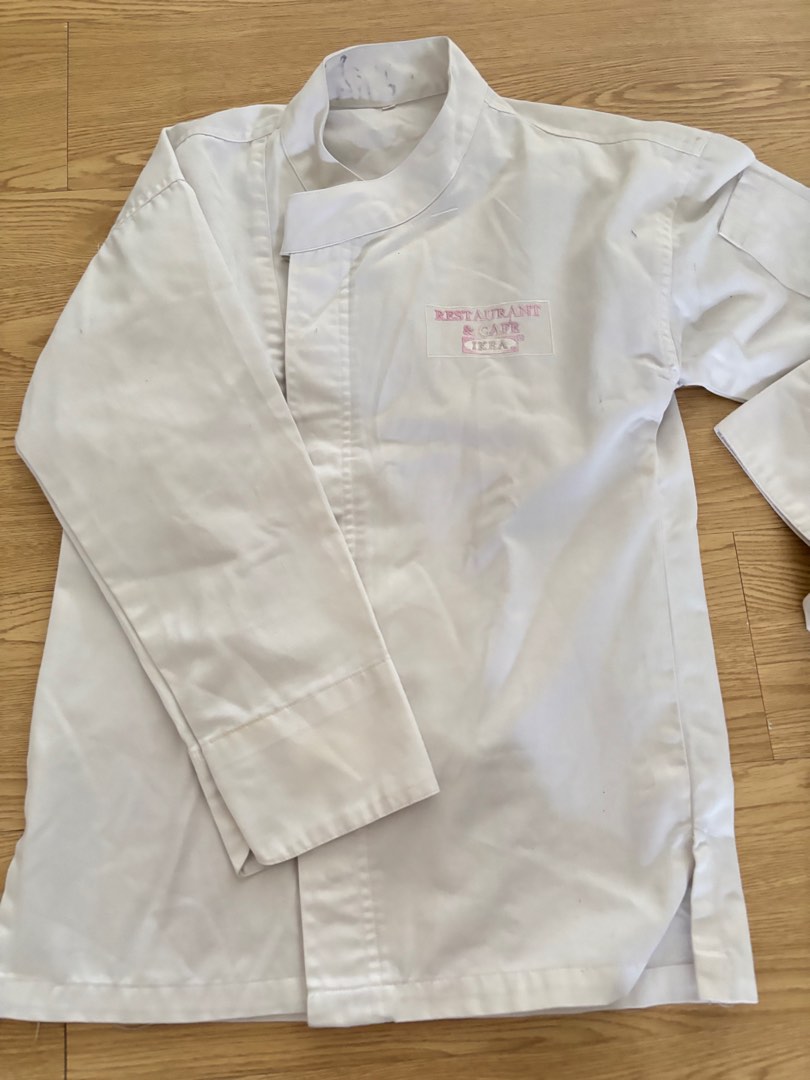 Baju Chef Hotel Hitam / IKEA kitchen , Women's Fashion, Coats, Jackets ...