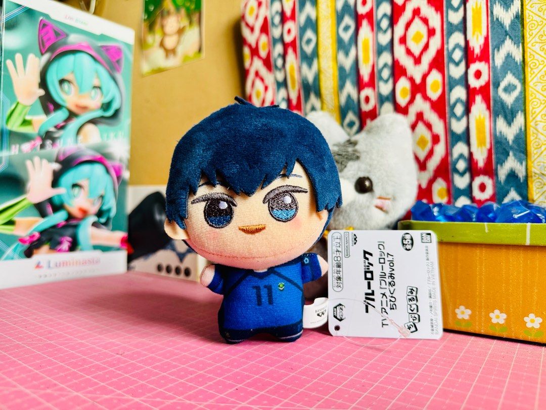 BANPRESTO TV Anime Blue lock Chibigurumi Vol 7 Blue Lock Plush Keychain ...