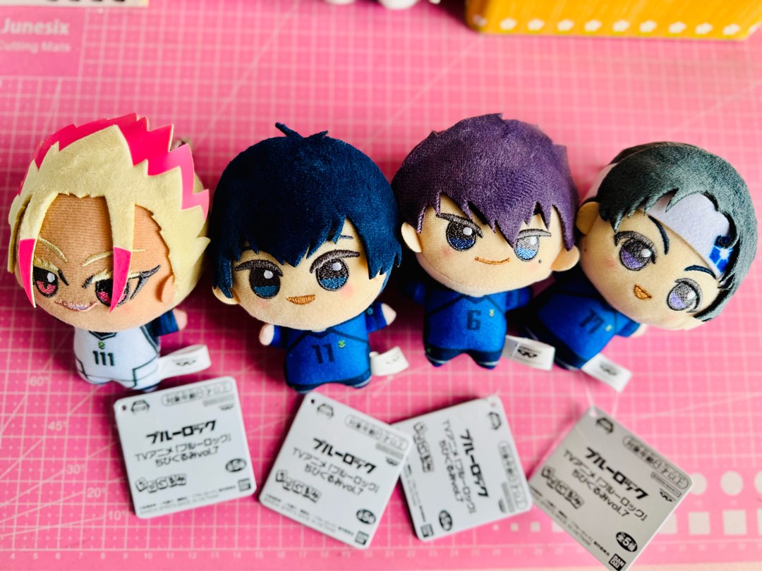 BANPRESTO TV Anime Blue lock Chibigurumi Vol 7 Blue Lock Plush Keychain ...