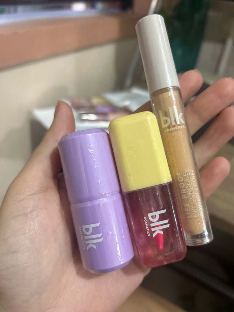 BLK Bundle Sealed New - Color Adapt, Lip Cheek Oil, Concealer in shade ...