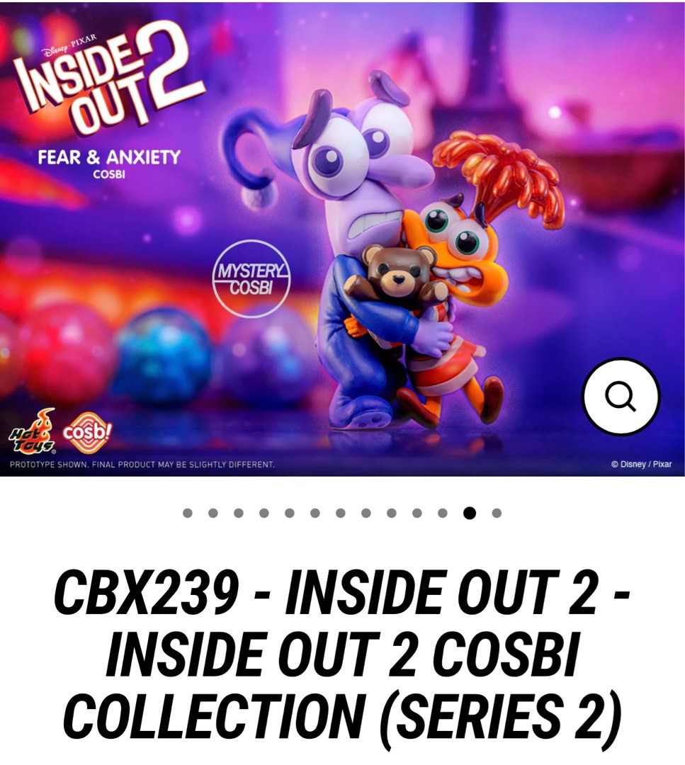 BNIF Inside Out 2 Cosbi Collection Secret, Hobbies & Toys, Toys & Games ...