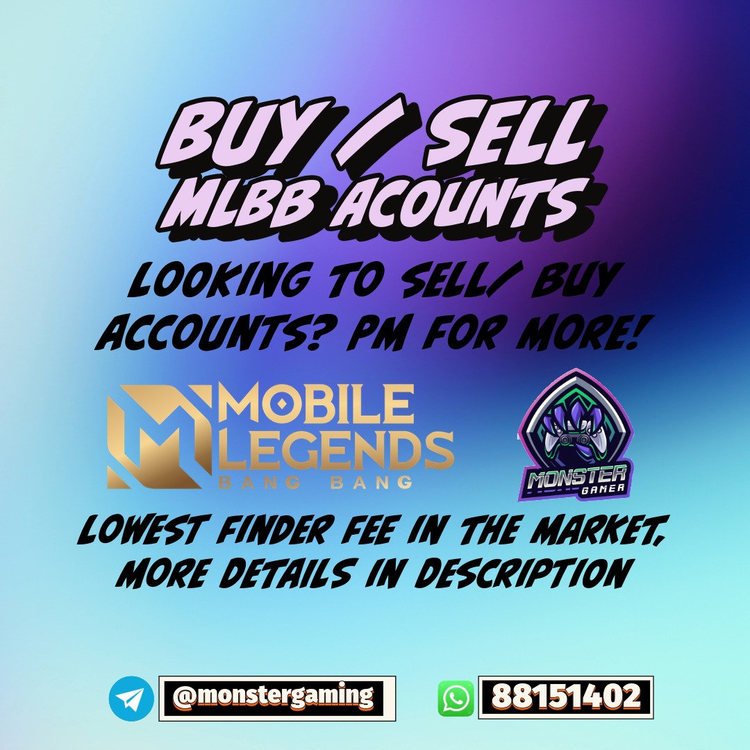 BUY / SELL MLBB ACCOUNTS, Video Gaming, Video Games, Xbox on Carousell