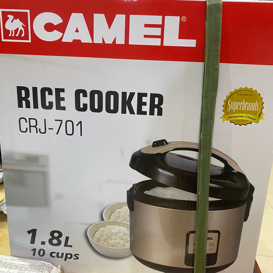 Camel Rice Cooker CRJ701 10 cups, TV & Home Appliances, Kitchen ...