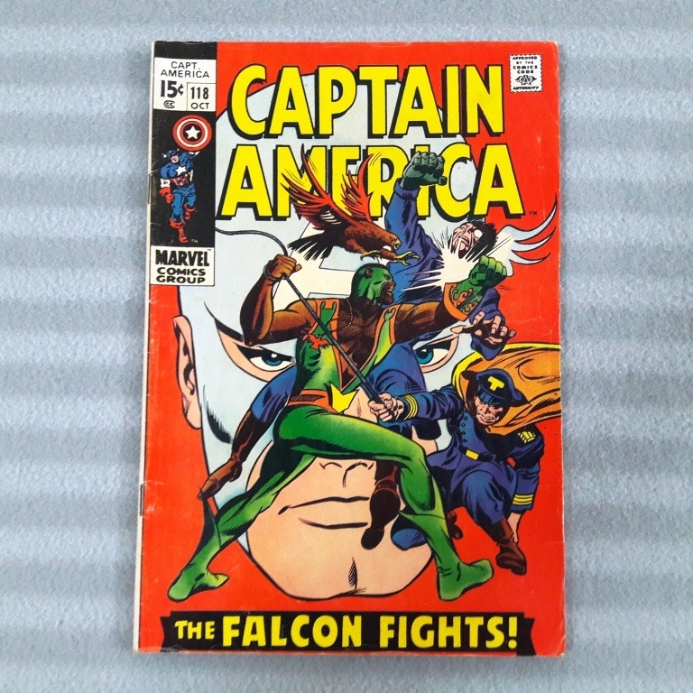 Captain America #118 (1st Series Marvel Comics) Stan Lee, Gene Colan ...