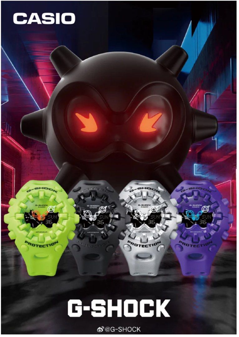 Casio G shock 2025 CN exclusive "Alien Watch" Special Edition GA-V01 ...
