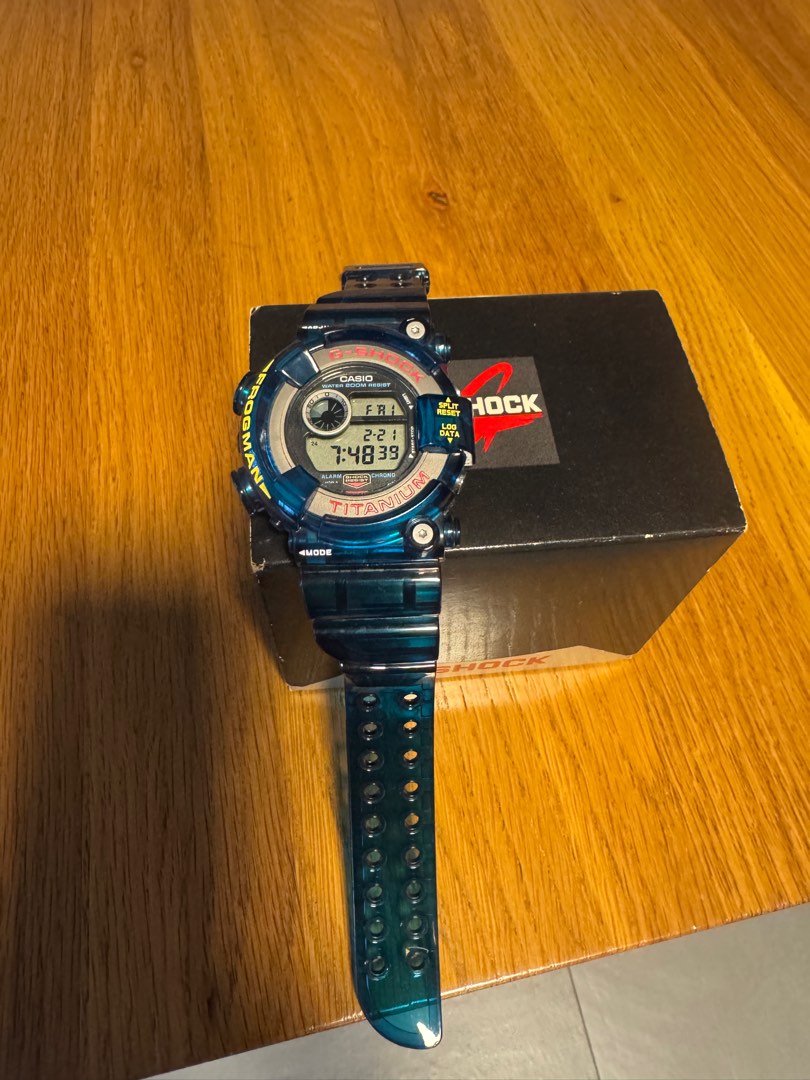 Casio G shock frog man DW8200, Luxury, Watches on Carousell