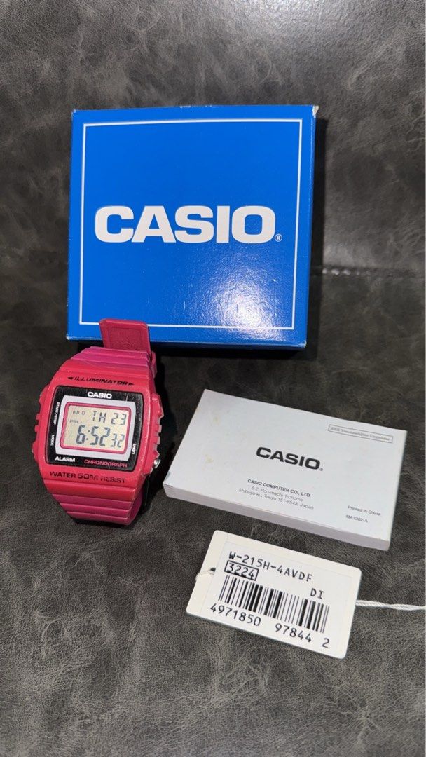 Casio Module No. 3224, Men's Fashion, Watches & Accessories, Watches on ...