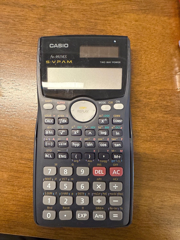 Casio Scientific Calculator 991ms, Hobbies & Toys, Stationery & Craft ...