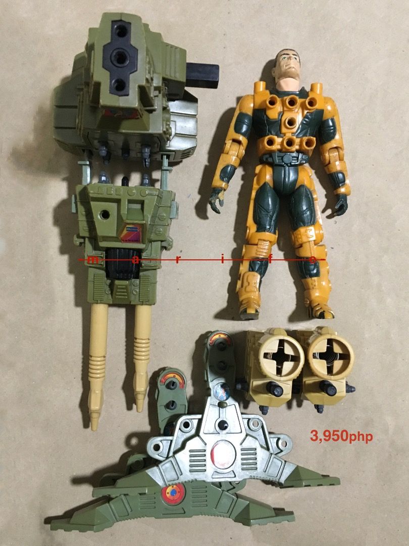 Centurions Detonator with jake rockwell weapon system Kenner action ...