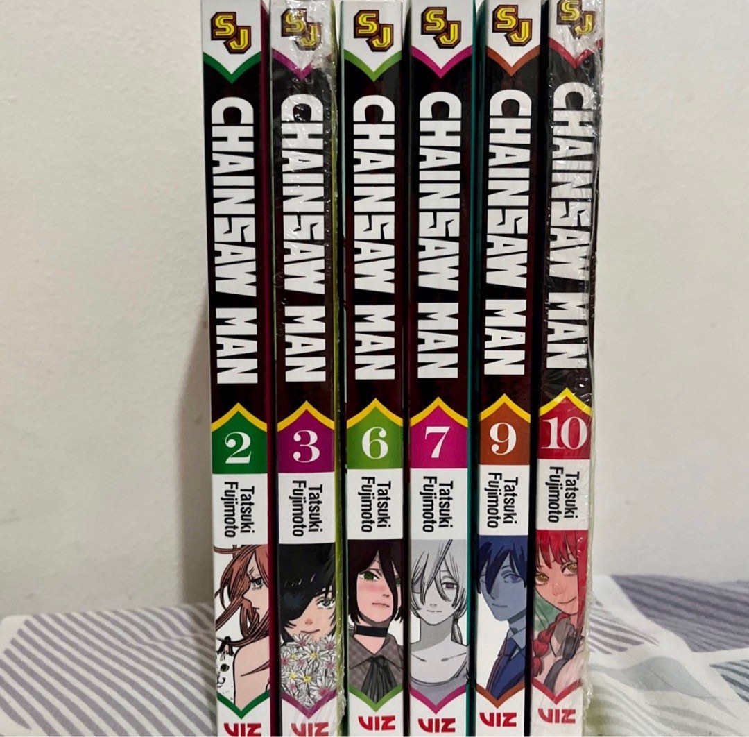 chainsaw man manga volume 2, 3, 6, 7, 9, 10, Hobbies & Toys, Books & Magazines, Comics & Manga ...