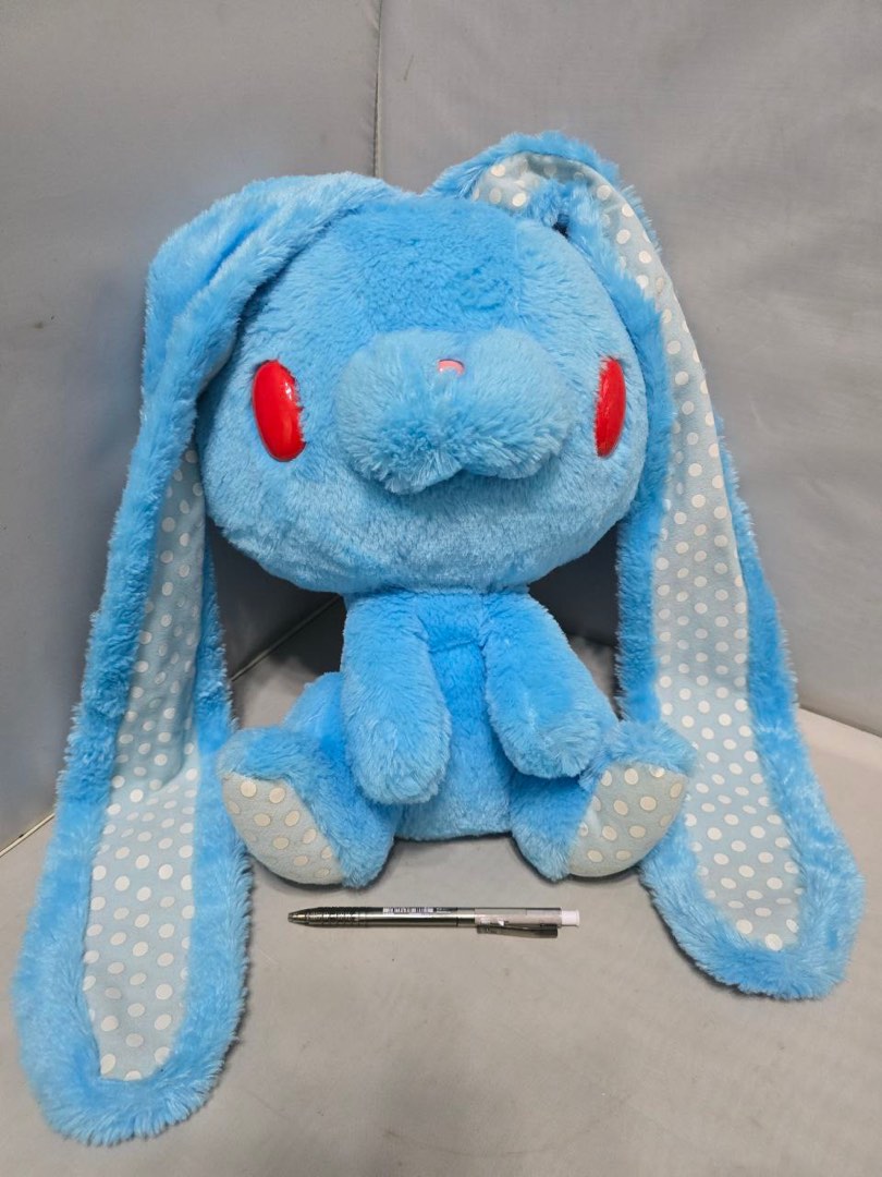 Chax-GP Gloomy All Purpose Rabbit Bunny Plush CGP-322 XL Dot Blue 13 ...