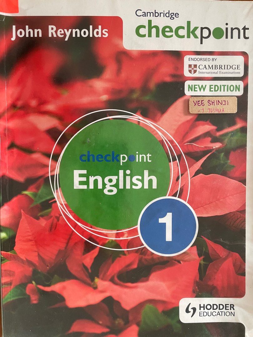 CHECKPOINT English Book 1 and 2, Hobbies & Toys, Books & Magazines ...