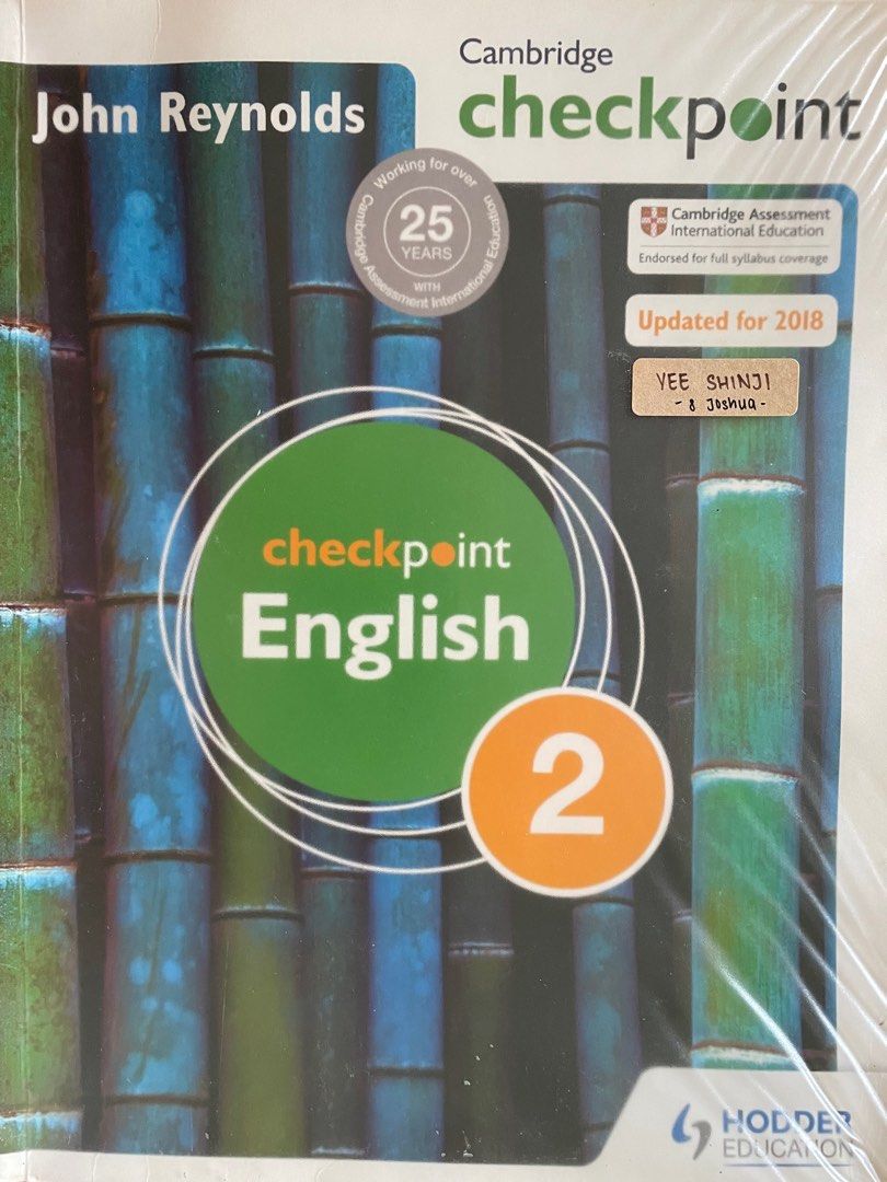 CHECKPOINT English Book 1 and 2, Hobbies & Toys, Books & Magazines ...