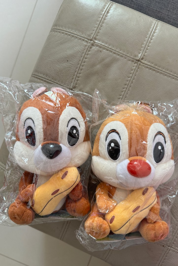 Chipmunks Soft Toy (Comes as a set), Hobbies & Toys, Toys & Games on ...