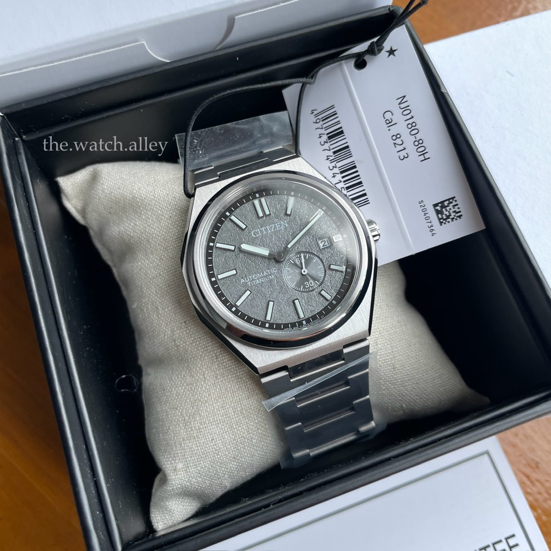 Citizen Titanium - Automatic - Gray Zenshin / Forza - NJ0180-80H, Men's ...