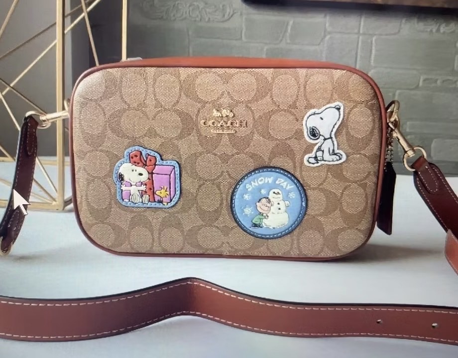 Coach Snoopy Camera Bag, Women's Fashion, Bags & Wallets, Cross-body ...