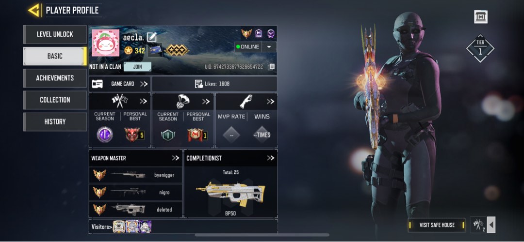 CODM ACC, Video Gaming, Video Games, Others on Carousell