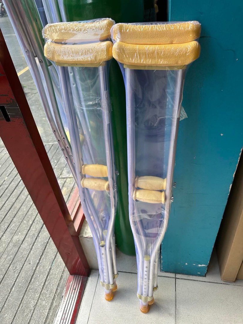 CRUTCHES | SAKLAY | PAIR, Health & Nutrition, Medical Supplies & Tools ...