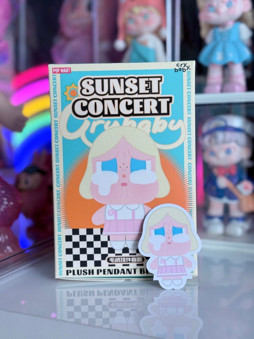 Crybaby Sunset Concert Plush - FOC Crying For Love Limited Mirror ...