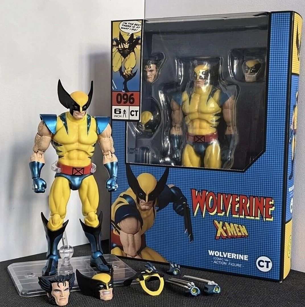 🔥 Marvel CT Toys MAFEX 096 Wolverine - X-MEN, Hobbies & Toys, Toys ...