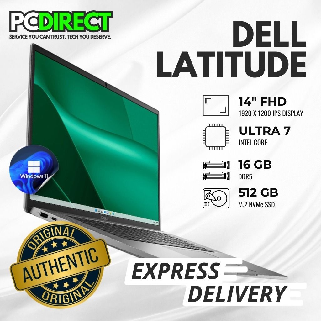 Dell Latitude 7450 14.0", Ultra 7 16GB 512GB Windows 11 Pro, Computers ...