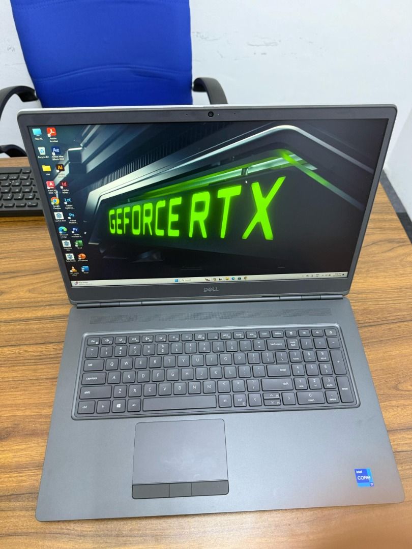 Dell Precision 7760 Core i7 11th Gen GAMING LAPTOP 6GB NVIDIA GRAPHICS ...