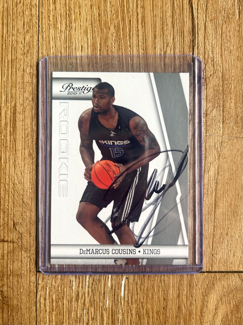 DeMarcus Cousins Rookie On-card Autograph, Hobbies & Toys, Memorabilia ...