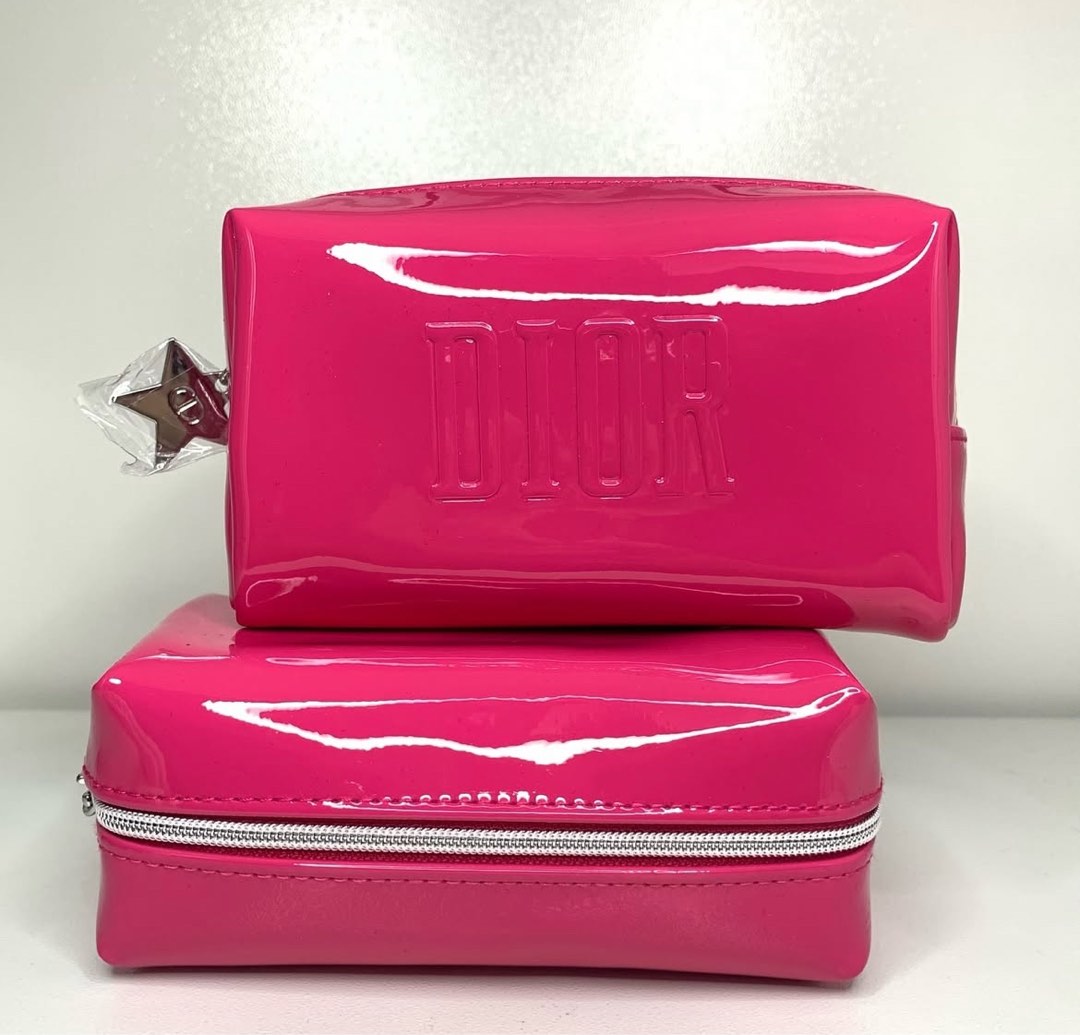 Dior Pink Pouch Authentic, Women's Fashion, Bags & Wallets, Purses ...