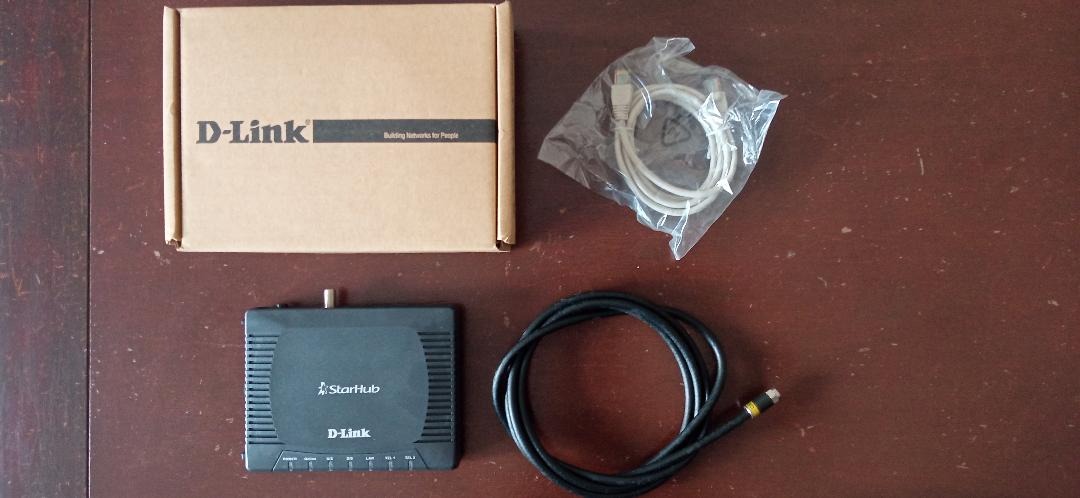 D-Link DCM-712 VoIP Cable Modem, Computers & Tech, Parts & Accessories, Networking on Carousell
