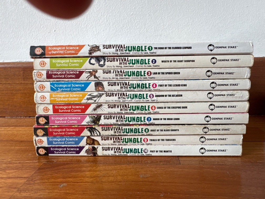 Ecological Science Survival Comic, Survival in the jungle 1-10, Hobbies ...
