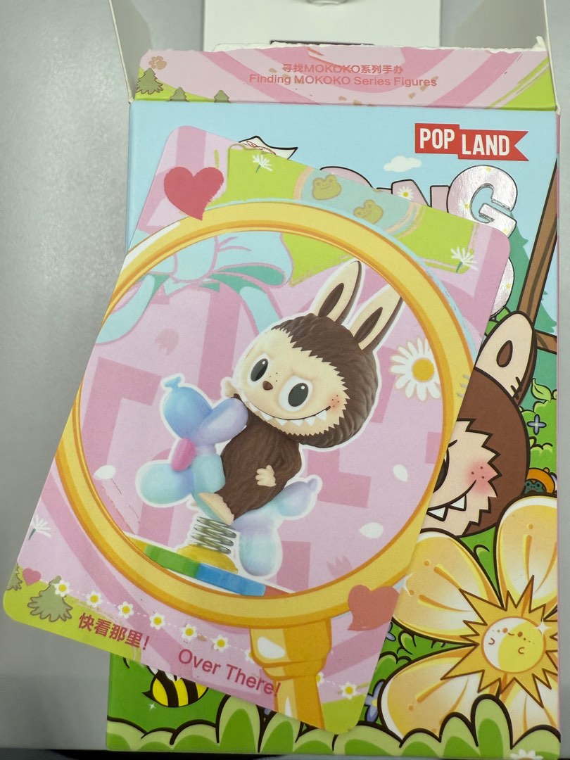 Finding Mokoko - labubu, 興趣及遊戲, 玩具 & 遊戲類 - Carousell