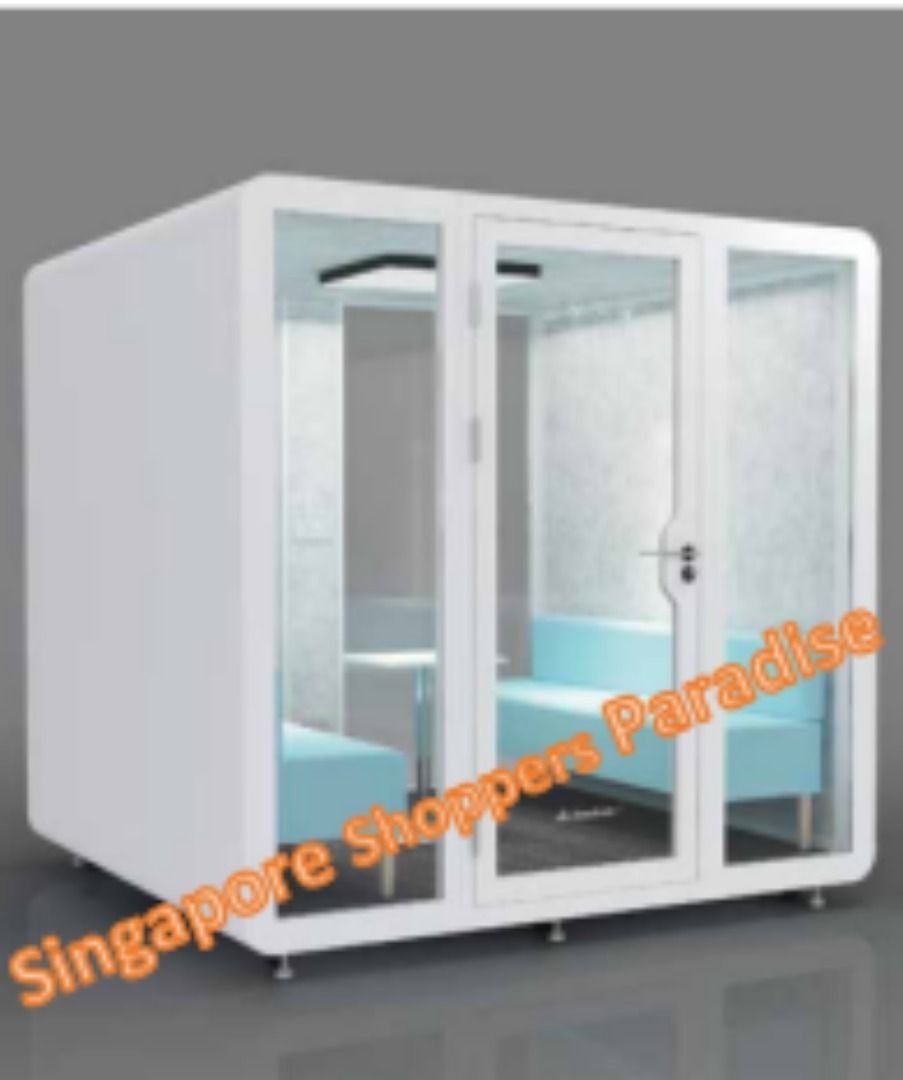 (Free delivery) POD-Six Pax Phone Booth/ Office Pod/ Acoustic pod ...