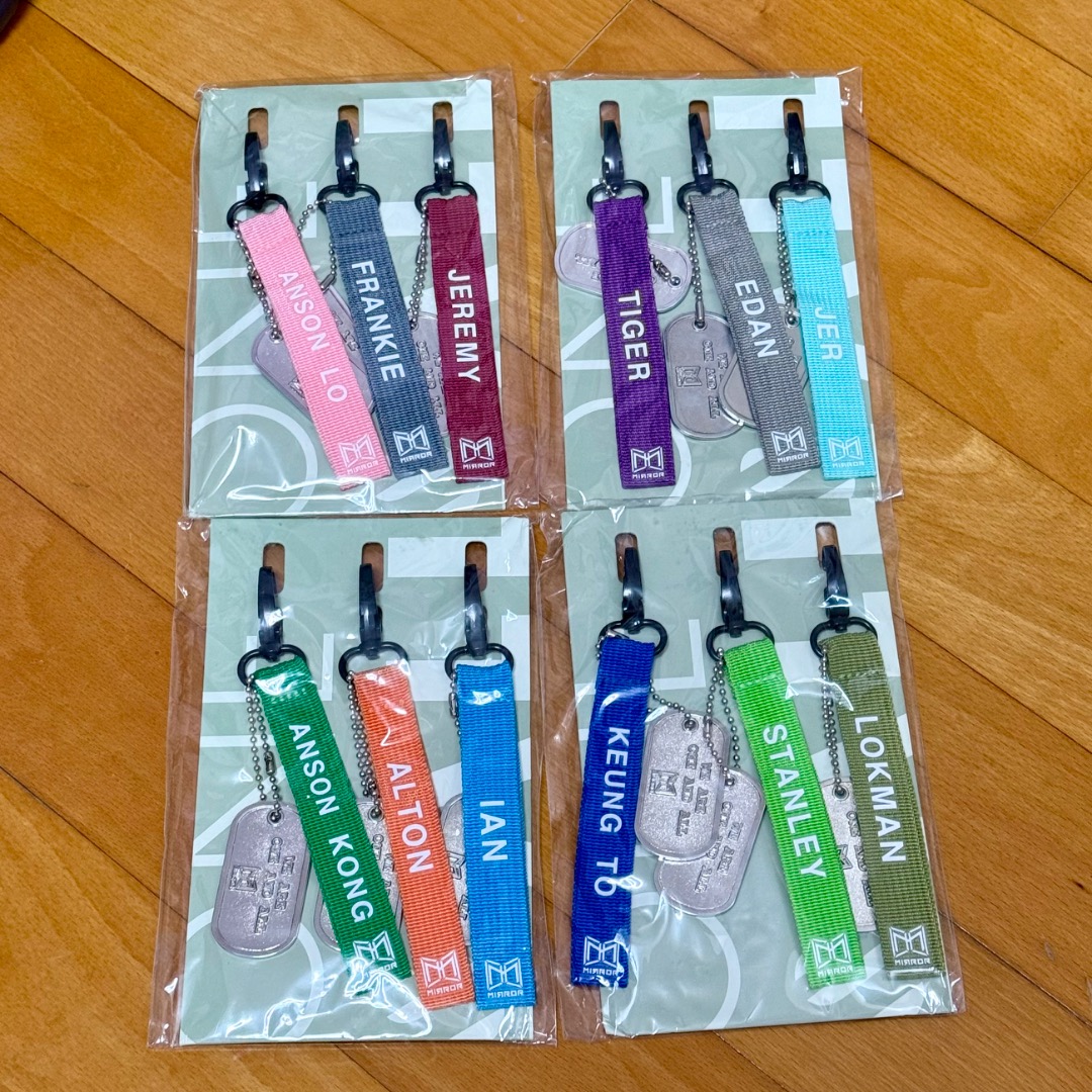 全新一套放Full Set 12子 Mirror Tag Anson Lo AL Ian Edan Keung To KT AK Jer Lokman Stanley Jeremy Tiger ...