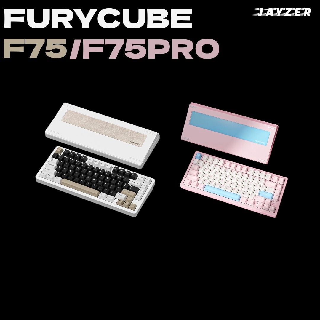 FURYCUBE F75 / F75 PRO Mechanical Keyboard Aluminum Gasket Structure ...