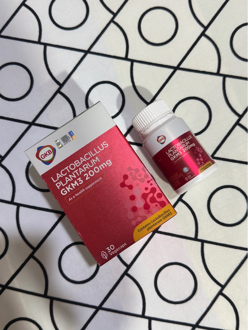 GKB Probiotics Lactobacillus Plantarum GKM3, Health & Nutrition, Health ...