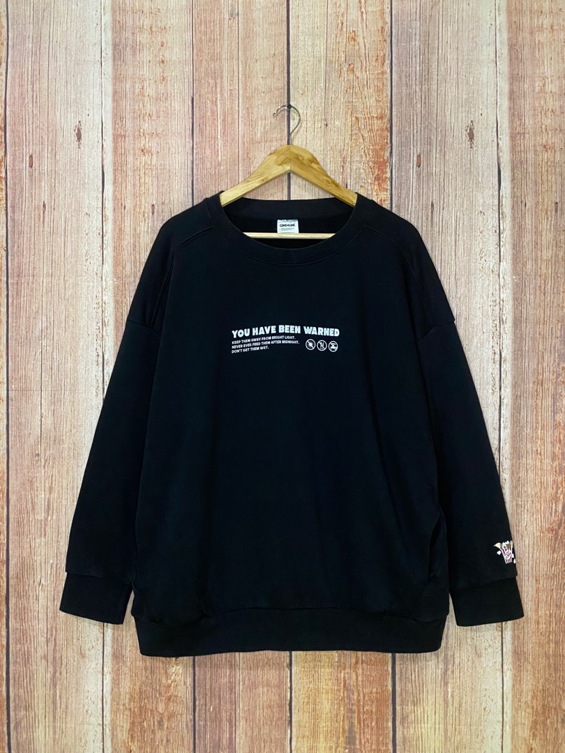 GU x Gremlins Movie Sweatshirt, Men's Fashion, Tops & Sets, Hoodies on ...