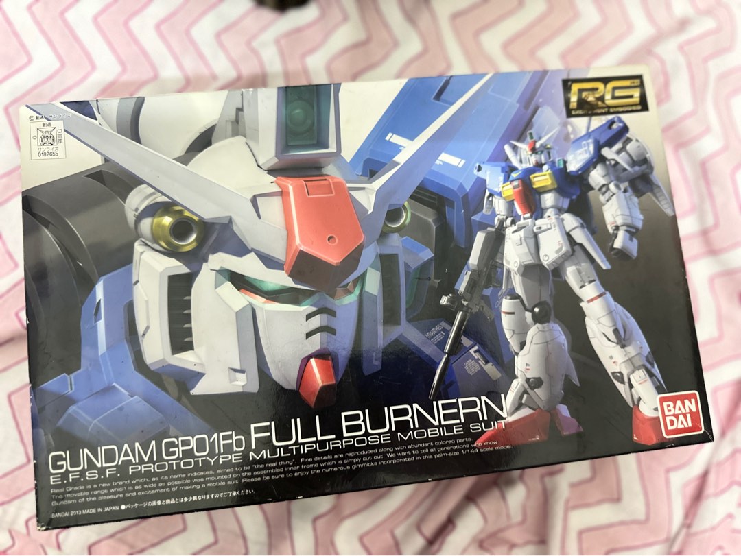 Gundam GPO1fb FULL BURNED, Hobbies & Toys, Toys & Games on Carousell