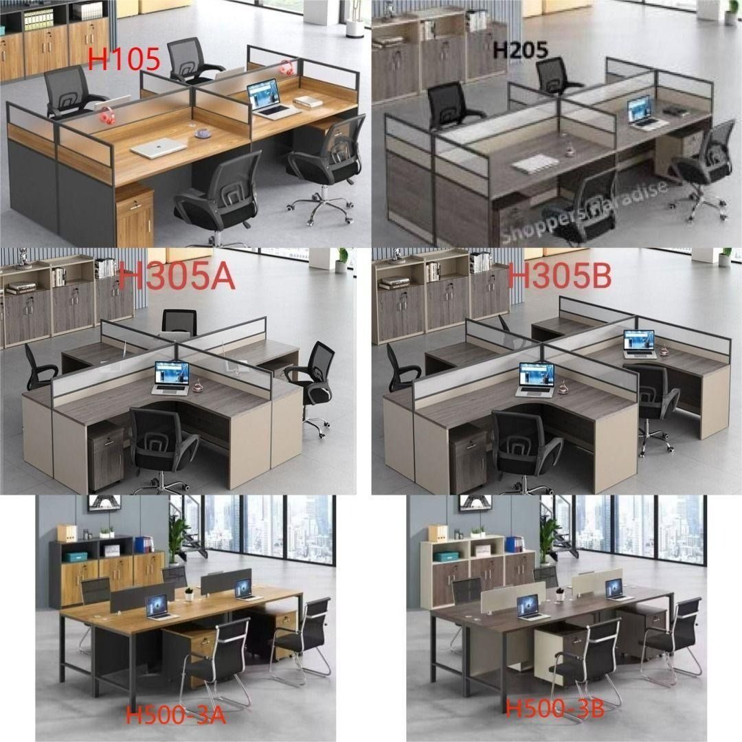 H105 H205 H305A H305B H503 H500-3A H500-3BExecutive Workstation, with ...